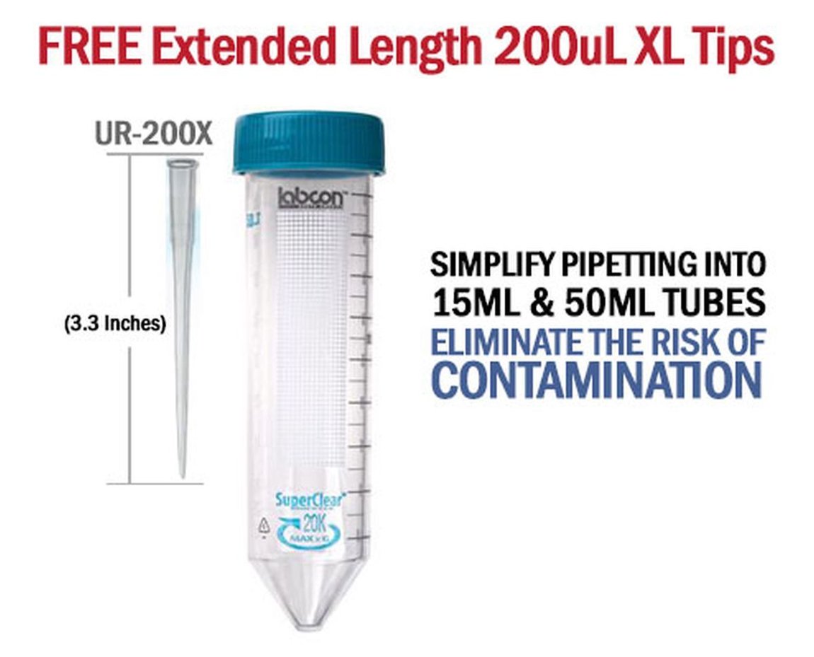 Extended Length Tips will Reduce Sample Loss