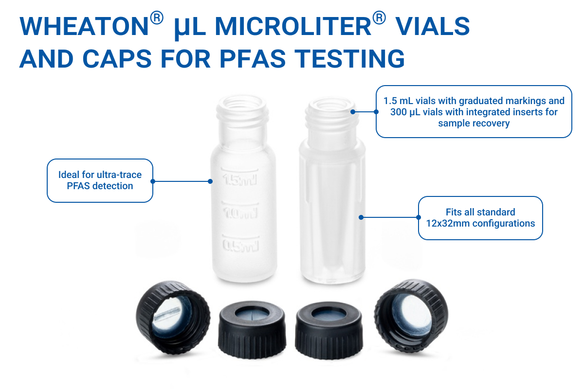 New WHEATON® Vials for PFAS testing