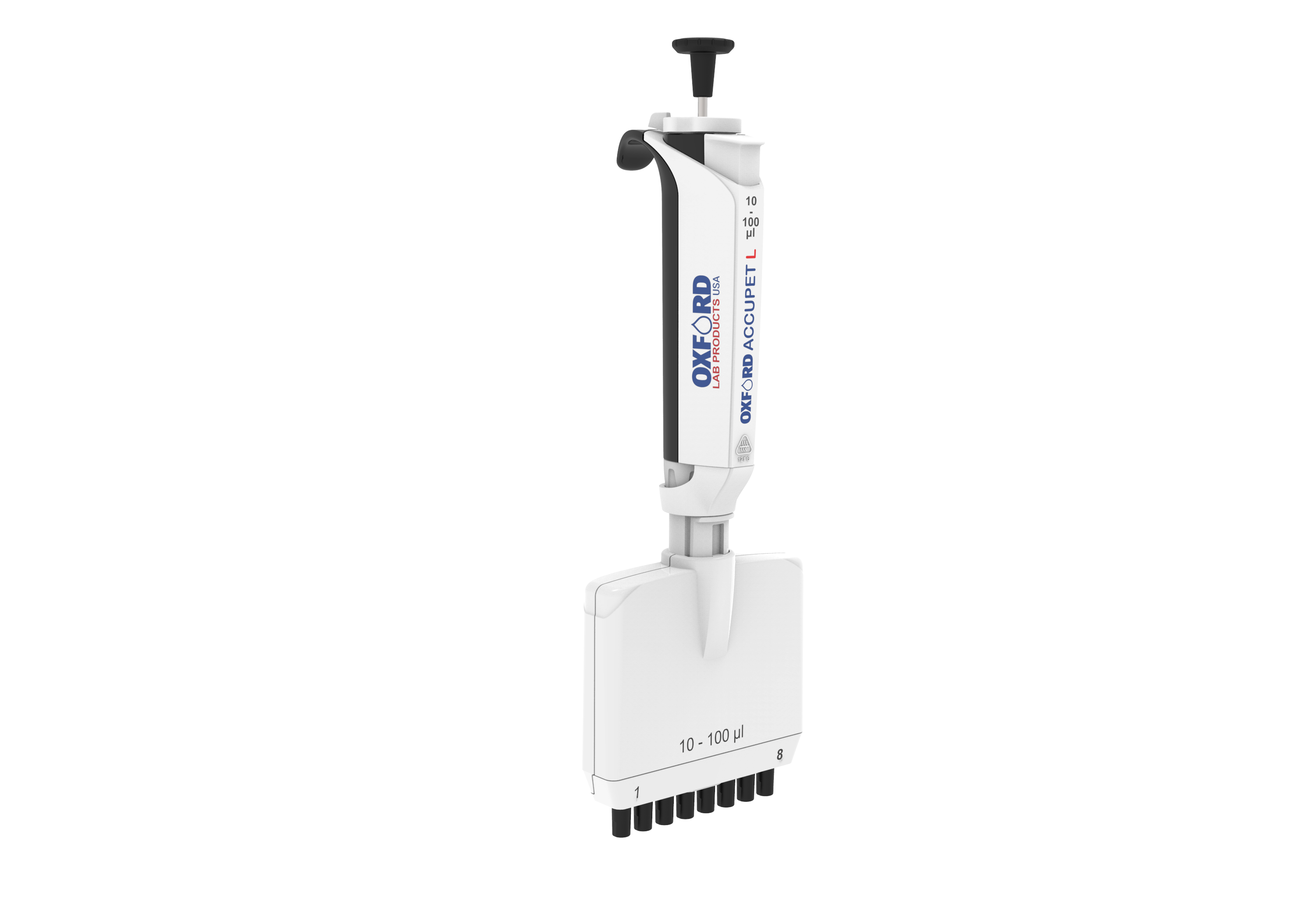 Pipette: ACCUPET L 8 Channel Pipette 30-300ul