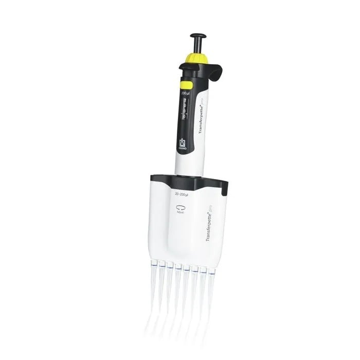 Transferpette pro 8-Channel 50-1250 µL | Pipette.com